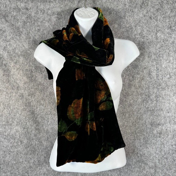 Chelsey by Joseph | Accessories | Chelsey By Joseph Scarf Silk Velvet ...